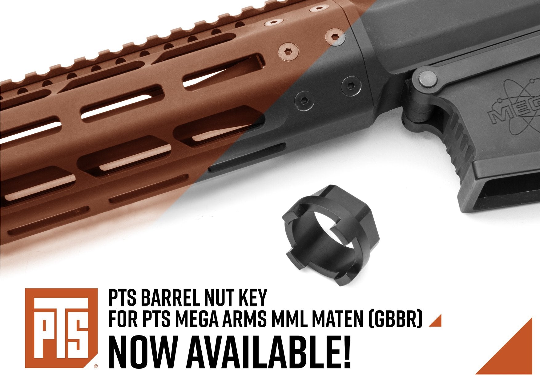 New Arrival : PTS Mega Arms MML Maten Barrel Nut Key | PTS Steel Shop