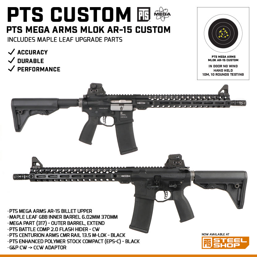 PTS Custom Gun – PTS Mega Arms AR-15 & CQB 專業介紹 | PTS Steel Shop