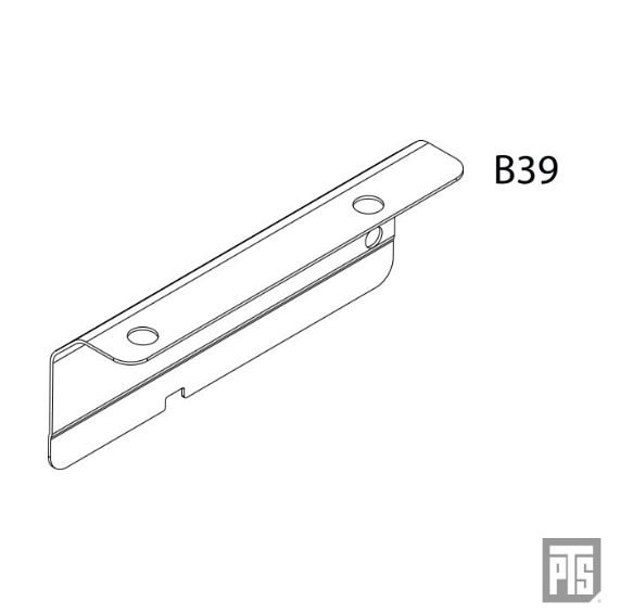 Masada AEG Replacement Parts (B39) - MSD Bolt Door | PTS Steel Shop