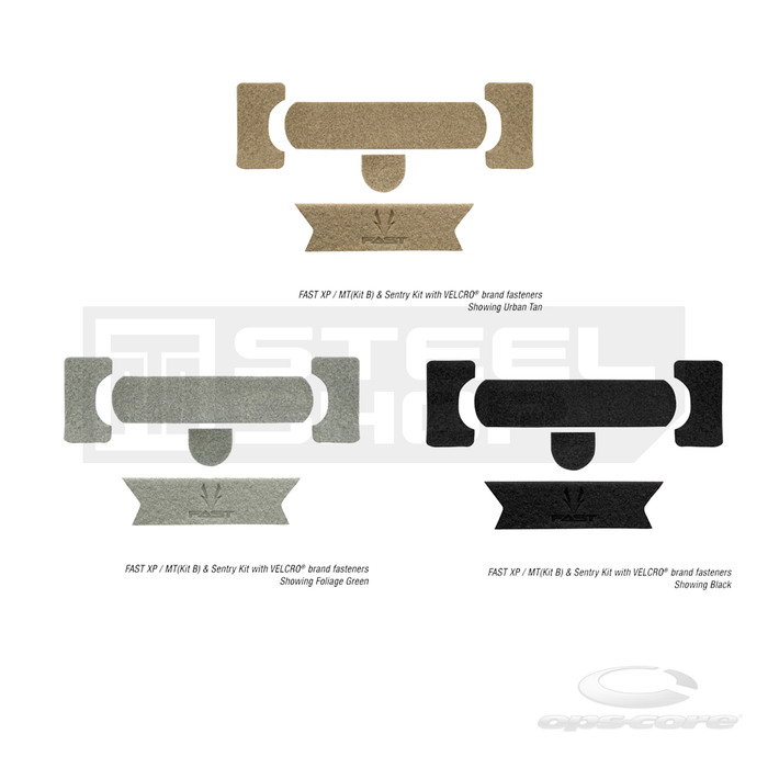 Ops-Core - Exterior Velcro Replacement Kits | PTS Steel Shop